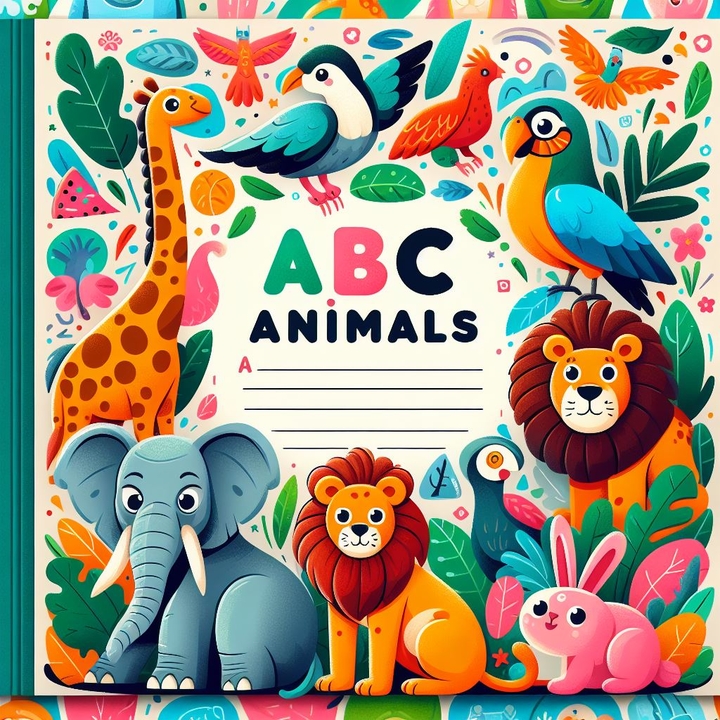 ABC Animals - a coloring book for kids | Pubu - Read and Publish eBooks